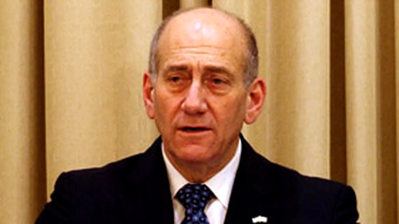 Ehud Olmert, dispus să evacueze 60.000 de colonişti din Cisiordania