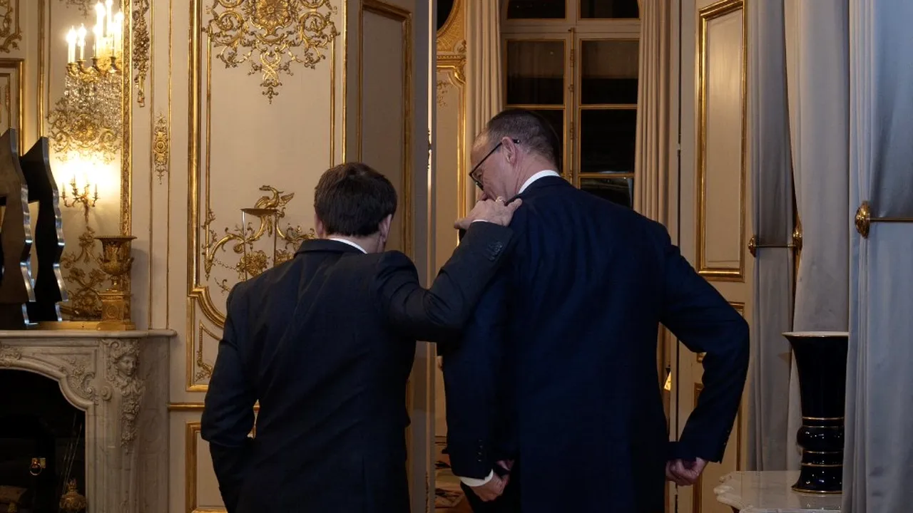 Friedrich Merz a efectuat o vizită surpriză la Paris pentru a discuta ...